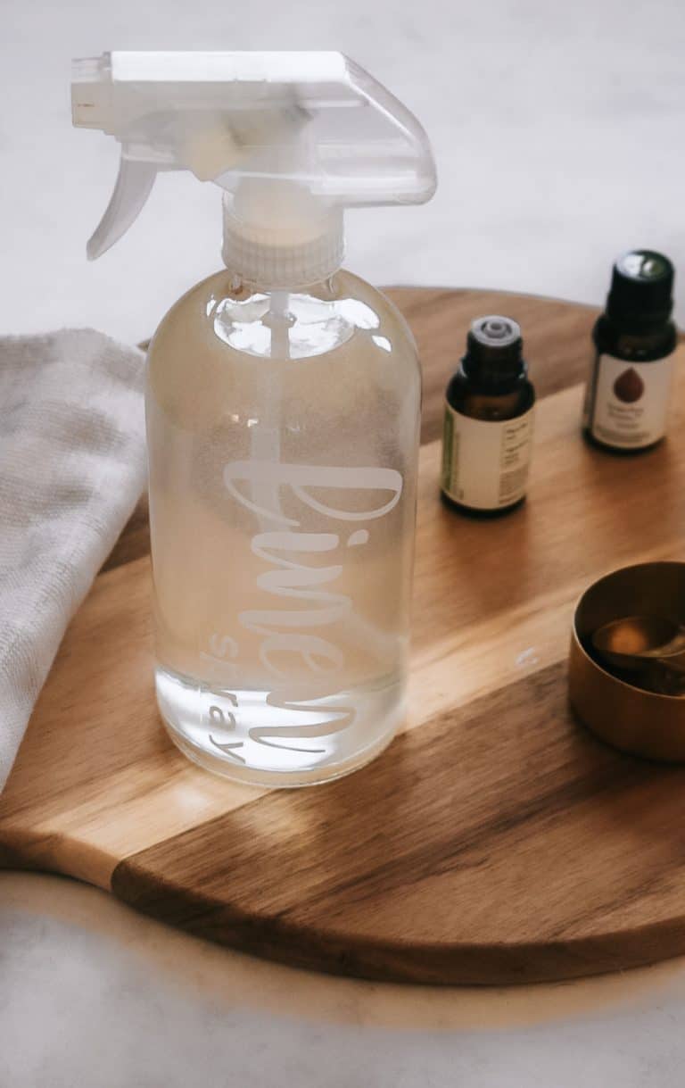 Easy Homemade Fabric Refresher Spray - Happy Home Happy Heart