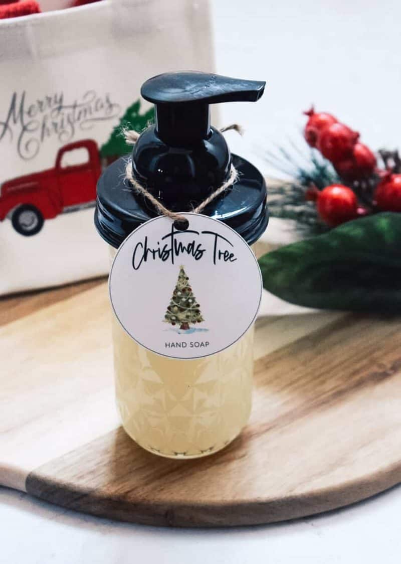 DIY Hand Soap for the Holidays - Happy Home Happy Heart