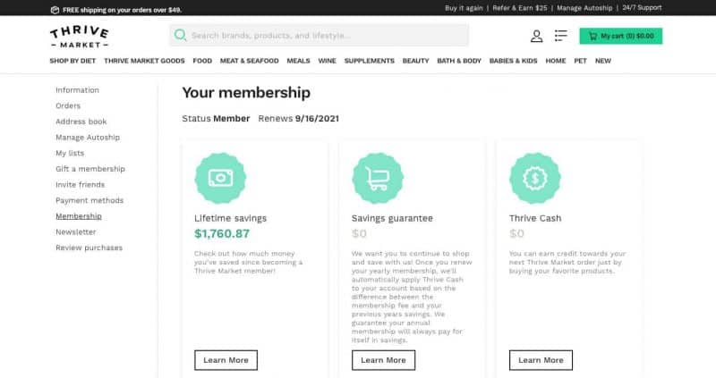 Thrive Market Review - Is it Worth It? - Happy Home Happy Heart