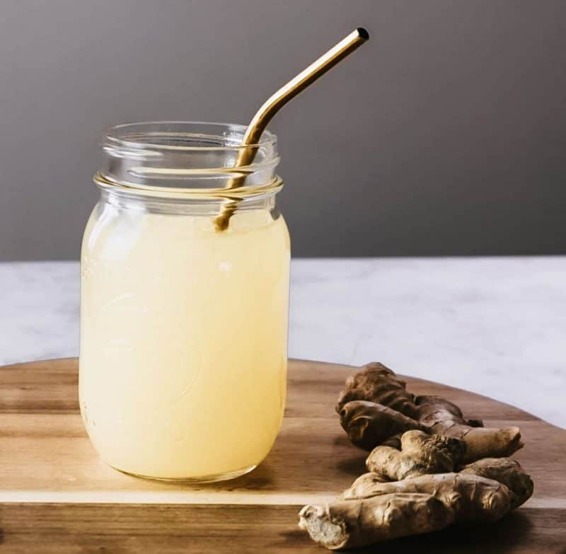 How To Make Ginger Water - Happy Home Happy Heart
