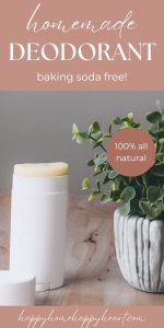 DIY Deodorant That Works - Happy Home Happy Heart
