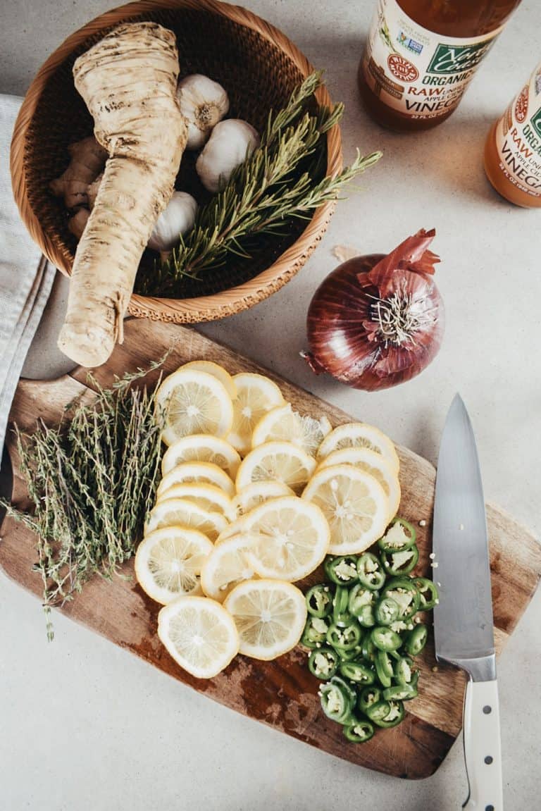 Easy Fire Cider Recipe - Happy Home Happy Heart